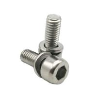 China Metric Hex Head Stainless Steel Screws Din961 M10x10x20 Multipurpose for sale