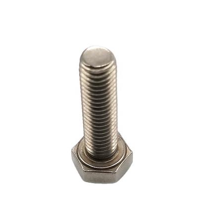 China Din933 Din931 Hex Head Self Tapping Screws 304 Stainless Steel A4-80 for sale