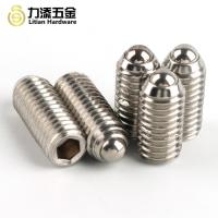 China M6 M8 M10 Metal Screw Fasteners , Nickle Plated Din 914 Screw Hex Socket for sale
