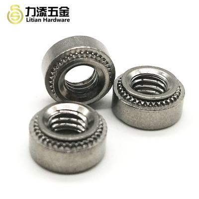 China Stainless Steel / Carbon steel round rivnut self-clinching insert nutsert press rivet nut for sale