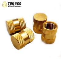 China Brass Insert Precision CNC Machining Parts IFI-100 Standard M2-M20 for sale