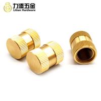 China Brass Insert Precision CNC Machining Parts IFI-100 Standard M2-M20 for sale