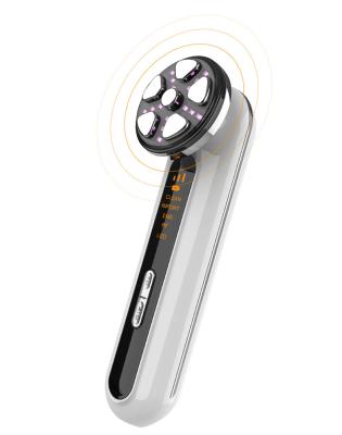 China Portable home use RF facial anti aging equipment for lifting firming and whitening with 1000mAh battery capacity for sale