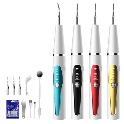 China Portable IPX7 home use ultrasonic dental scaler for oral cleaning, removing tartar, plaque teeth whitening for sale