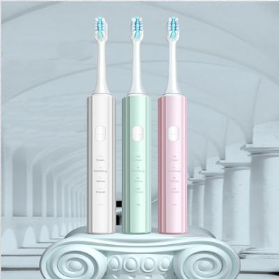 China High vibration frequency IPX7 ultrasonic electric toothbrush remove tartar plaque teeth whitening for sale