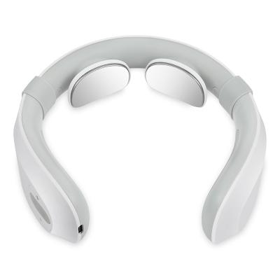 China Portable travel electric 3D neck massager with strong pulse wave and intelligent voice broadcast for sale