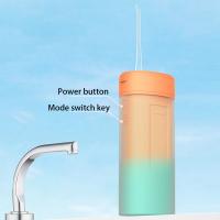 China IPX7 waterproof high-frequency pulse dental flosser deep clean teeth for home and traveling for sale