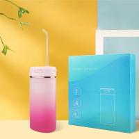 China Small size rechargeable dental water flosser easy to carry with long battery life for sale