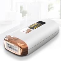China Mini handheld permanent IPL laser hair removal with 99W flash intense pulsed light with skin color sensor for sale