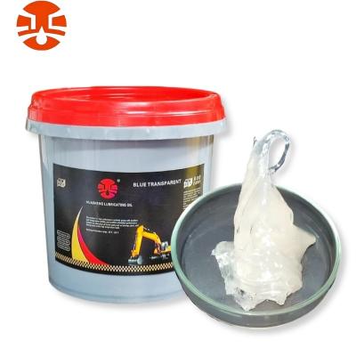 China High Viscosity Base Oil Greases for Transparent General Lubrication of Excavator for sale