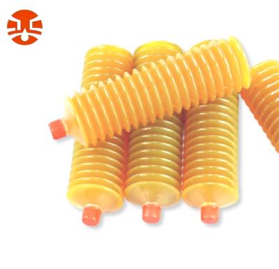 China Industrial Machinery Parts Clear Blue Spring Tube Grease Dustproof Advantage Solution for sale