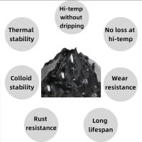 China Electric Bicycle Tire Molykote Lithium Based Graphite Grease Molybdenum Disulfide for sale