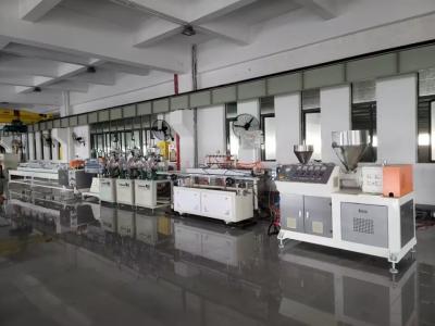 China PP Plastic Profile Extrusion Machine for Furniture 65mm Screw Dia for sale