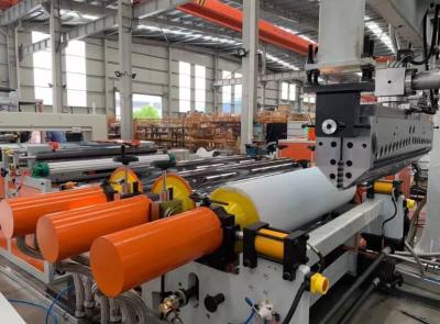 China POE Cast Film Extrusion Machine With 2-5 Film Layer Energy Efficient for sale