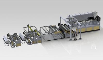 China Efficient POE Solar Film Extrusion Machine 380V 50Hz Power Supply for sale