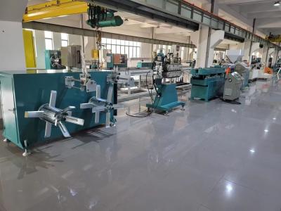 China PVC PE Single Wall Electric Corrugated Hose Pipe Making Machine With ABB Invertger for sale