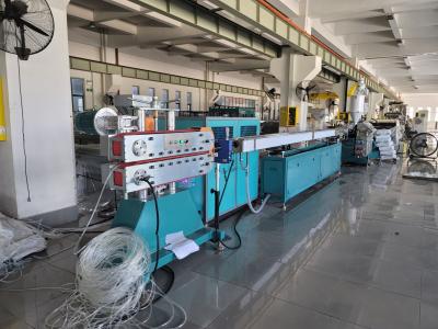 China Pneumatic PU Air Pipe Extrusion Machine , TPU Air Tube Production Line for sale