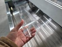 China High Efficiency PC Clear Pipe Extrusion Machine Frequency Inverter Control for sale