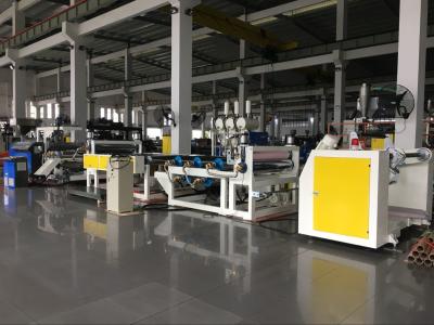 China PP Colorful Ribbon Cast Film Extrusion Machine 120-200kg/Hr Machine Capacity for sale