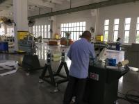 China PP Plastic Profile Extrusion Machine, Geotextile Drainage Belt Extrusion Machine for sale
