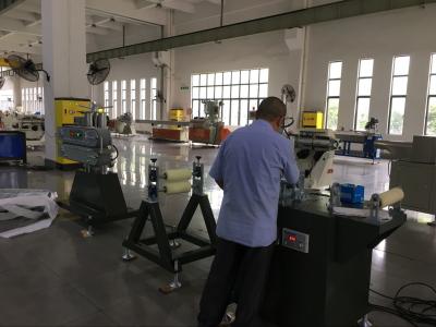 China PP Plastic Profile Extrusion Machine, Geotextile Drainage Belt Extrusion Machine for sale