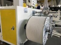 China PVC Single Wall Corrugated Pipe Extrusion Machine For 12mm- 32mm Diameter Pipes for sale