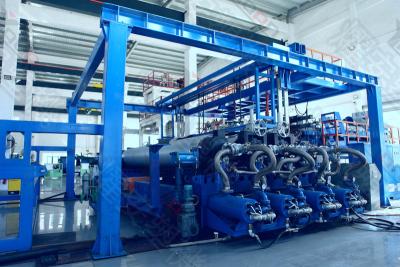China 8000mm Waterproof Geomembrane Sheet Extrusion Machine Sheet Extruder Machine 1000kg/hr Capacity for sale