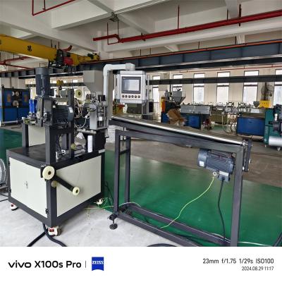 China EVA Flexible Swimming Pool Vacuum Spiral Hose Extrusion Machine for sale