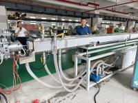 China Automatic PP PE PLA Lollipop Candy Stick / Cotton Swab Stick Cotton Buds Plastic Extruder/Production Line/Making Machine for sale