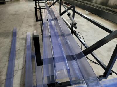China Agricultural Hydroponic Greenhouse Pvc Nft Hydroponics Channel Making Machine for sale