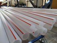 China Plastic PE HDPE PPR Water Gas Oil Supply Pipe Tube Extrusion Production Line Single Screw Extruder Hose Making Machine for sale