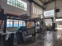 China Landscape Outdoor Artificial Grass Turf Carpet Back TPR TPE Backing Coating Making Machine for sale