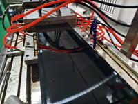 China New Energy Lithium Battery Cover Plastic Border Making Machine for sale