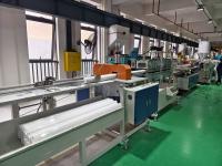 China PC PMMA Lampshade Extrusion Production Line, PC LED Tube Light Extrusion Machine for sale
