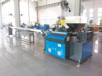 China AF-55MM 3 Colors PP PVC PE Rattan Extrusion Machine , Plastic Rattan Making Machine for sale