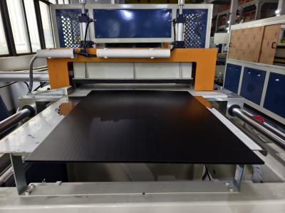 China Luggage Inner Lining ABS PC PP Honeycomb Multiwall Hollow Sheet Extrusion Machine for sale