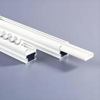 China PP ABS Curtain Sliding Track Extruder , High Speed Curved Curtain Rail Extrusion Machine for sale