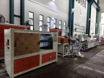 China Broom Handle Metal Pipe PVC PP PE TPU Plastic Coating Extrusion Production Line for sale