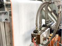 China 600mm Width 50GSM PP Meltblown Nonwoven Machine For Mask for sale