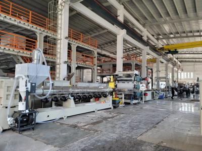 China 3m/Min Polymer Bed Mattress Production Line , EVA Mat Making Machine for sale