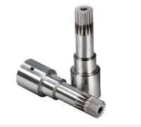 China Blind Hole Internal Spline Machining Solution Blind Hole Internal Spline Motor Shaft for sale