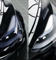 China PPF 7.5mil Smoke Black Headlight Paint Protection Film Automotive Protective Film VLT27% for sale