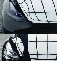 China PPF 7.5mil Smoke Black Headlight Paint Protection Film Automotive Protective Film VLT27% for sale