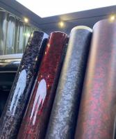 China Forged Carbon Silver Paint Protection Film 8mil Rock Chip Protection Film for sale