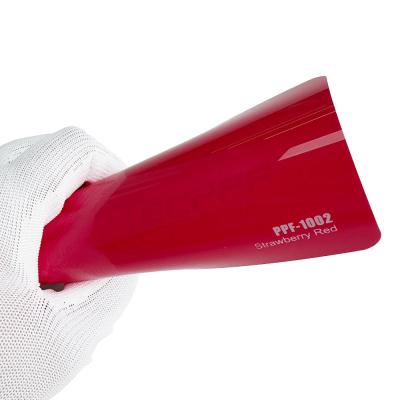 China PPF-1002 Strawberry Red Colour Change Paint Protection Film 1.52x16m / 60inchx53ft 8mil for sale