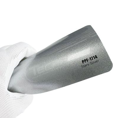 China PPF Wrap Stars Silver Colour 8mil Colour Change Paint Protection Film for sale