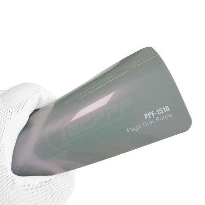 China PPF-1510 Magic Gray Purple Colour Change Paint Protection Film 8mil for sale