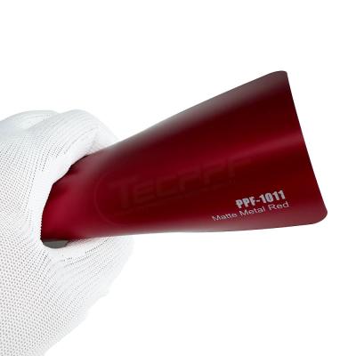 China PPF-1011 Matte Metal Red Colour 8mil Colour Change Paint Protection Film for sale