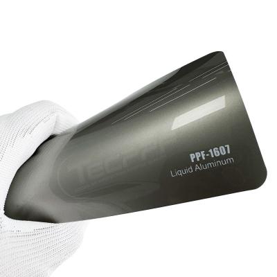 China Polymeric Hydrophobic Layer Liquid Aluminum Colour 8mil Colour Change Paint Protection Film with Heat Healing for sale