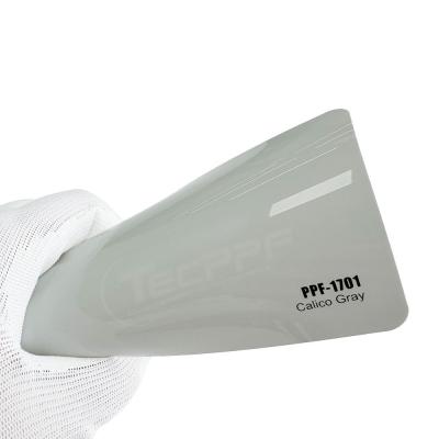 China Calico Gray Colour 8mil Colour Change Paint Protection Film with Heat Healing and Ashland Glue for sale